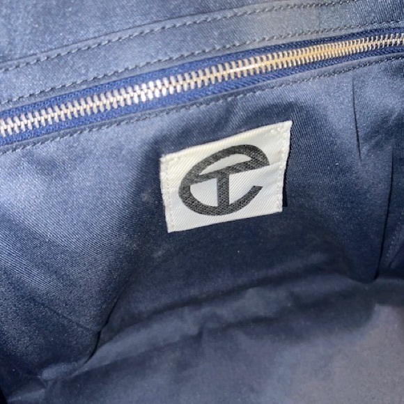 Telfar | Bags | Telfar Navy Blue Unisex Large Shopping Bag | Poshmark